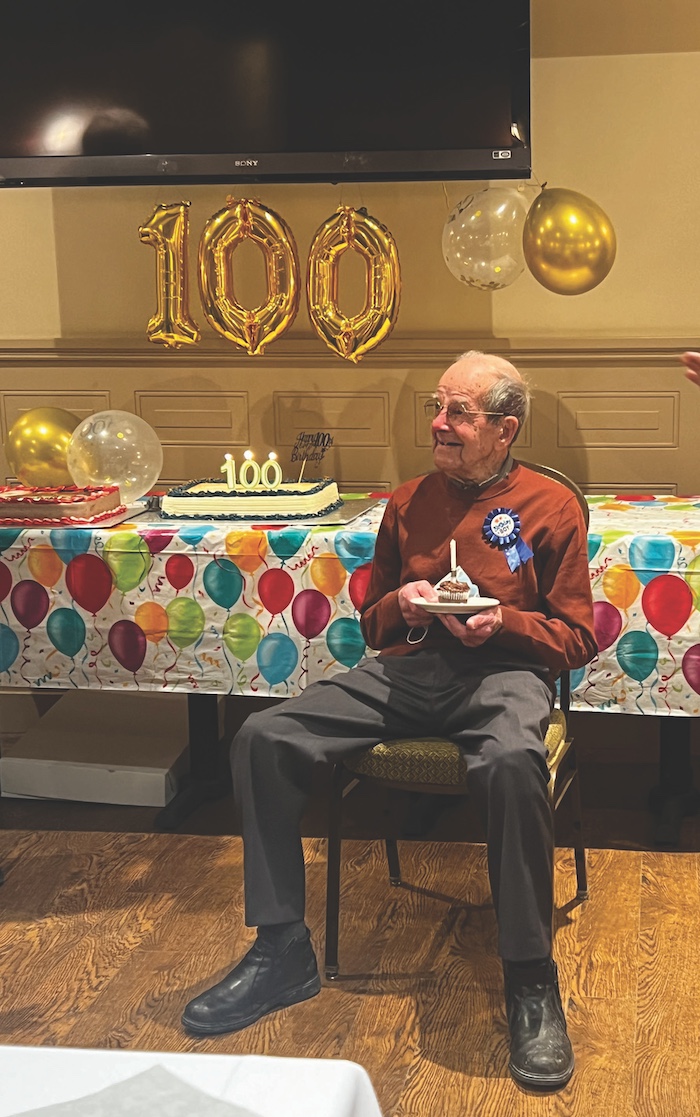 Louis Pagé – 100 years young